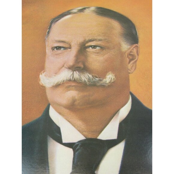 Art | Vintage President William Taft Poster Print Sam J Patrick 52758 ...